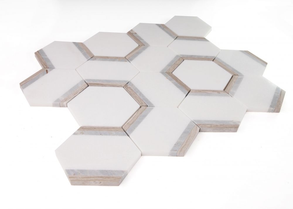 Elysium Tiles Hexagon Royal Sky 12 Elysium Tiles Hexagon Royal Sky 12