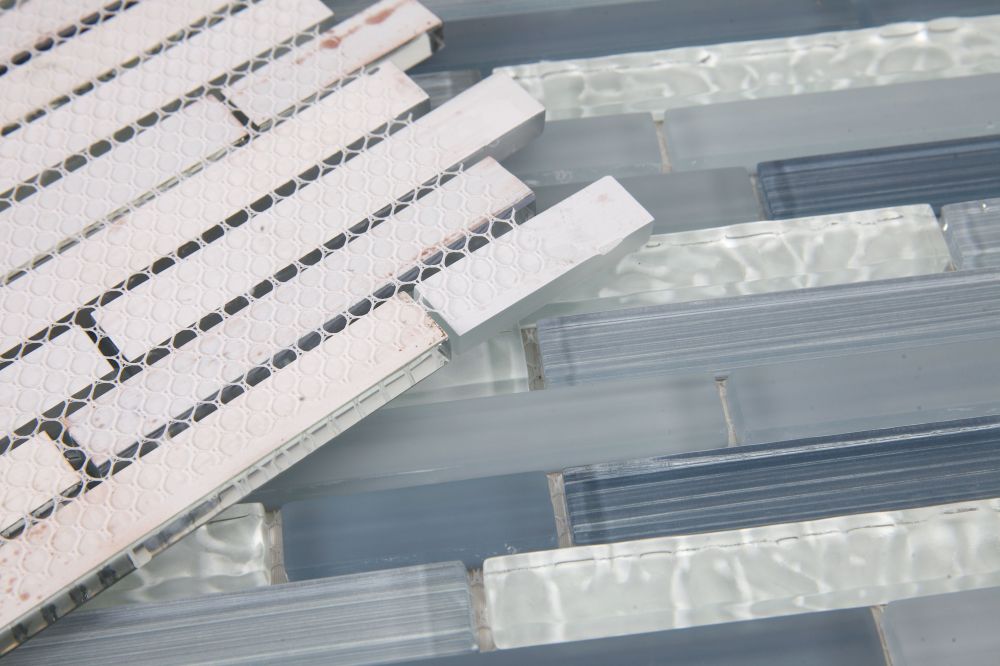 Elysium Tiles Rain Blue 11.75" x 12" Mosaic Tile – GVG Stone | Tiles ...