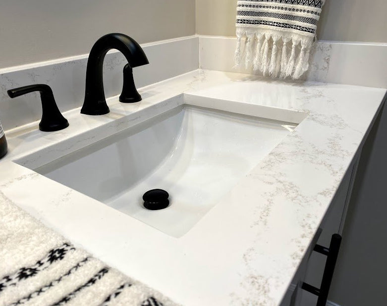 HanStone Strato 65" x 130" Quartz Slab – GVG Stone | Tiles | Hardwood ...