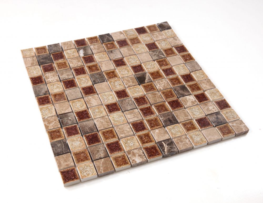 Elysium Tiles Princess Square 11.75" x 11.75" Mosaic Tile – GVG Stone ...