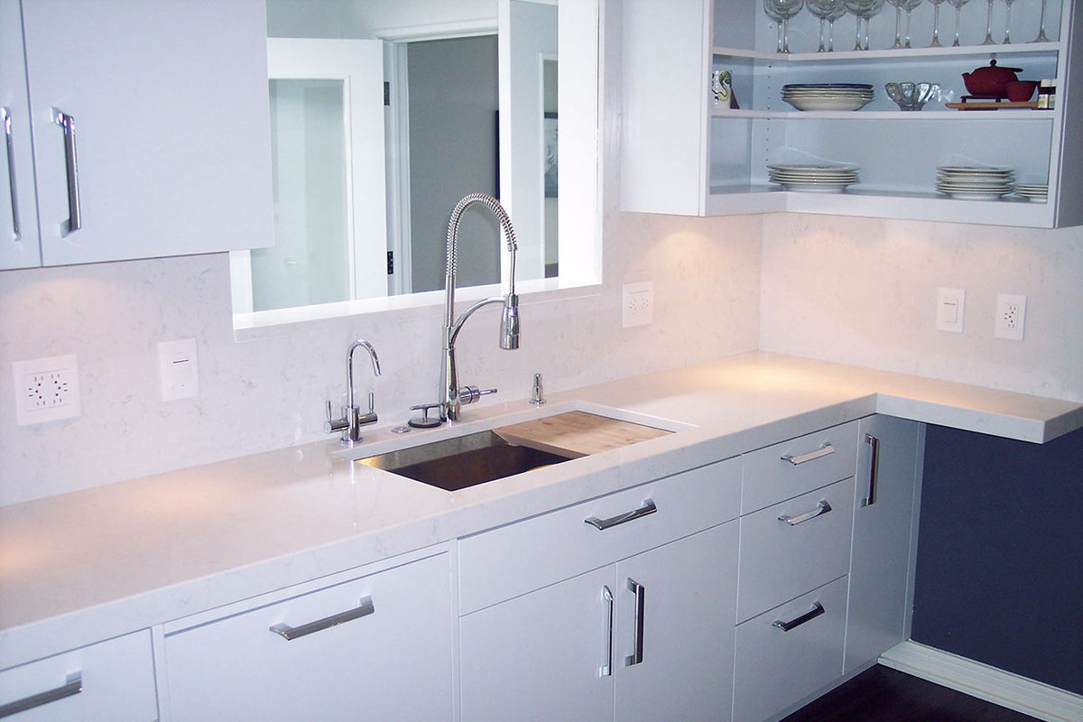 Pental Quartz Lattice Polished 130" x 65" Quartz Slab – GVG Stone ...